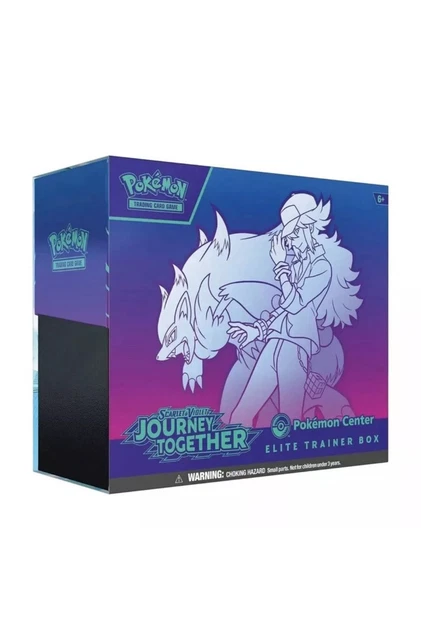 SCARLET & VIOLET-JOURNEY Together Pokemon Center Elite Trainer Box ...