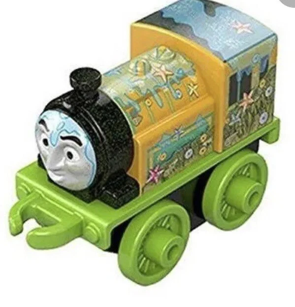 THOMAS TRAIN VICTOR By The Sea Mini Tank Engine Yellow Green Friends $8 ...