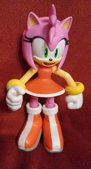 SONIC THE HEDGEHOG Amy Rose 4" Action Figure SEGA Jakks Pacific MISSING ...
