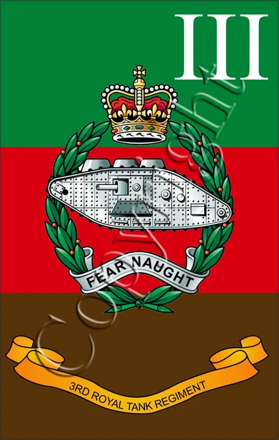 3RD RTR ROYAL Tank Regiment General Veterans Magnet EUR 4,60 - PicClick FR