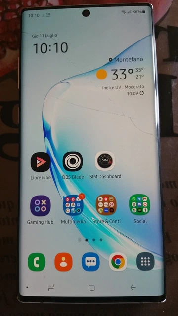 SAMSUNG NOTE 10+ (plus) Versione Snapdragon 512Gb EUR 101,00 - PicClick FR