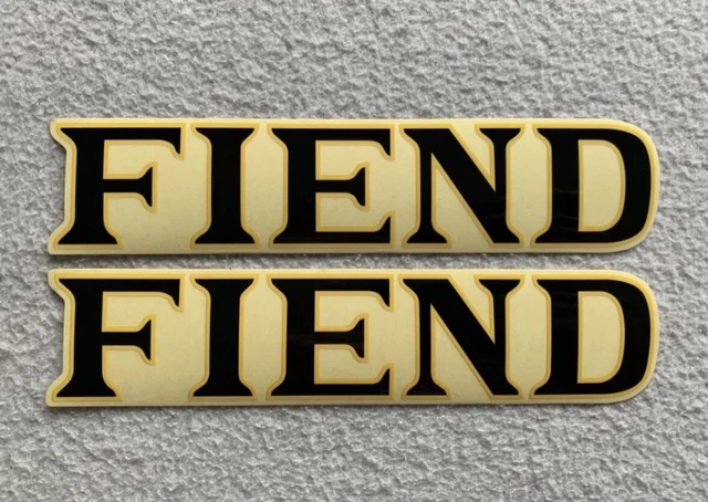 NEW 2 FIEND BMX Frame Stickers Forks Bars Decals Garrett Reynolds ...