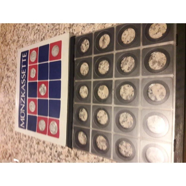 3 STACKABLE CASSETTES, each holding 20 coins up to 28mm in diameter ...