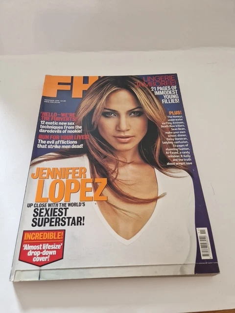 FHM MAGAZINE NOVEMBER 1999 Jennifer Lopez £3.50 - PicClick UK