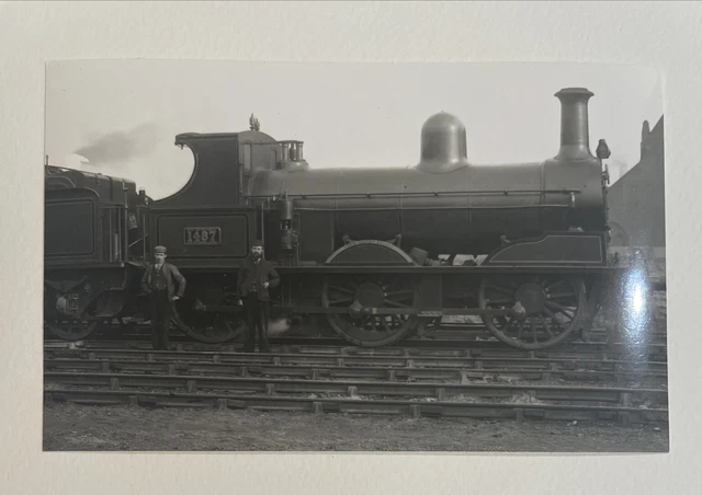 NER RAILWAY LOCOMOTIVE Photograph - 1487 Mcdonnell Class - A834 £3.50 ...