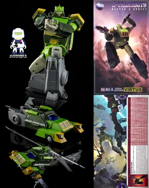TF MASTERPIECE X-TRANSBOTS MX-10 Virtus Premium Version aka MP Springer ...
