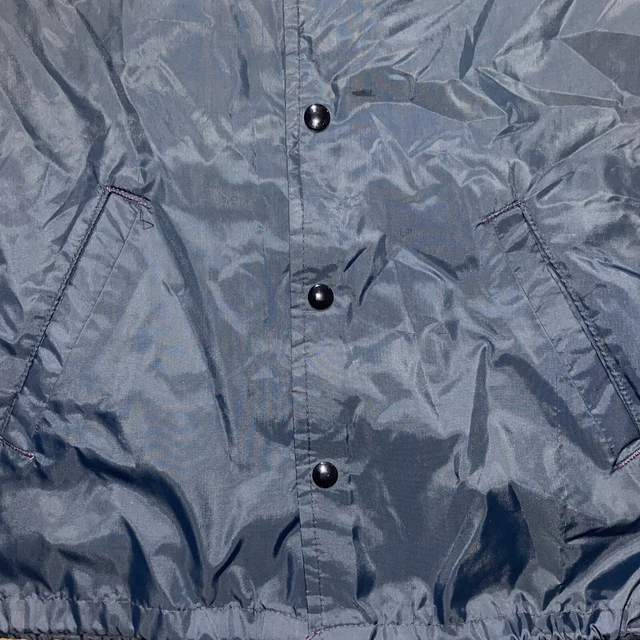 VINTAGE 80S CHAMPION AFJROTC Drill Team Jacket Blue Windbreaker Made In ...