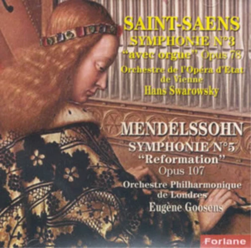 CAMILLE SAINT-SAENS SAINT-SAENS: Symphonie No. 3, 'Avec Orgue', Op. 78 ...