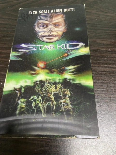 STAR KID - Kick Some Alien Butt! RARE Holographic Case Cover 1996 VHS ...