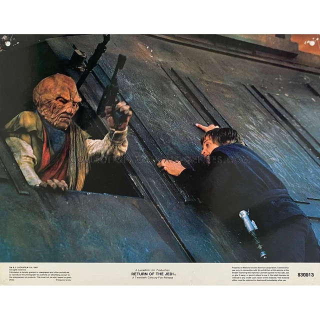 STAR WARS - IL RITORNO DEGLI JEDI US Lobby Card N03 - 11x14 pollici - 1983... EUR 47,22 ...