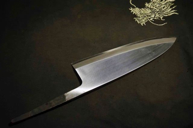 JAPANESE CHEF KNIFE *Blade only* Tosauchi Left-Handed SK Deba 215mm ...