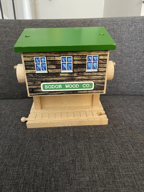 THOMAS AND FRIENDS wooden Railway 1996 Sodor Log Loader EUR 34,36 ...