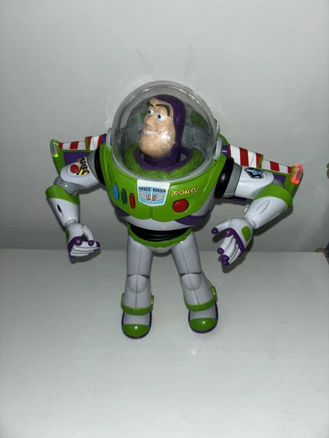BUZZ LIGHTYEAR THINKWAY Toy Story 12" Talking Figure Disney Store ...