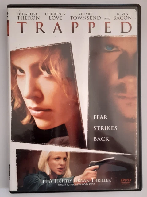 TRAPPED - CHARLIZE Theron - Kevin Bacon | ENGLISCH - DVD Region Code 1 NTSC EUR 2,99 - PicClick DE