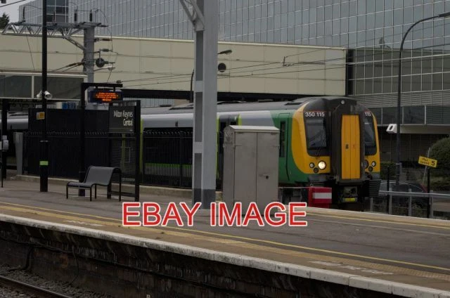 PHOTO CLASS 350 Set 350115 Departs Milton Keynes Central £1.00 ...