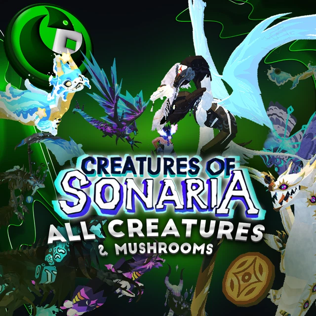 ALL CREATURES AND Mushrooms | COS | Creatures Of Sonaria | Roblox ...