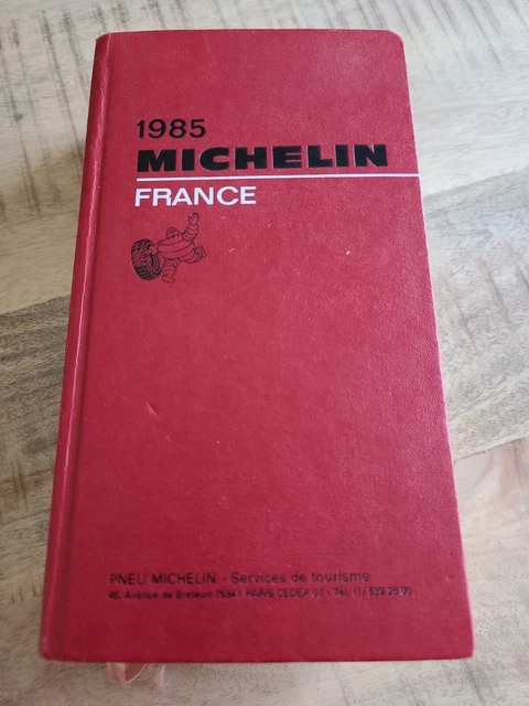 ANCIEN GUIDE MICHELIN rouge 1985 EUR 9,00 - PicClick FR