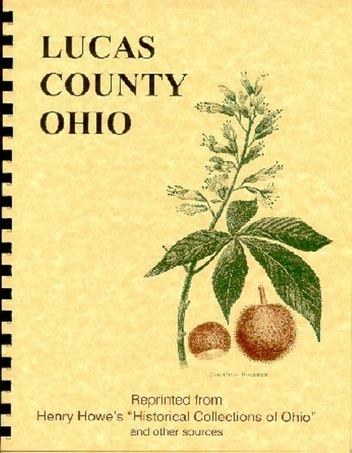 LUCAS COUNTY OHIO history RP Howe Toledo OH Maumee City Fallen Timbers ...