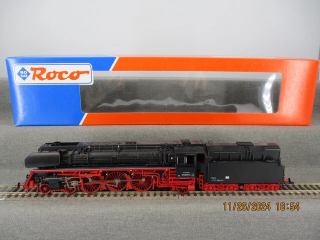 ROCO AC H0 69267 Dampflok BR01 0525-4 Digital DCC MM Vollsound der DR in OVP EUR 249,90 ...