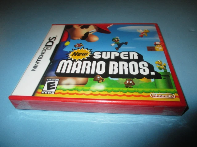NEW SUPER MARIO Bros. (Nintendo DS) Lite DSi XL 3DS 2DS NEW & Sealed £ ...