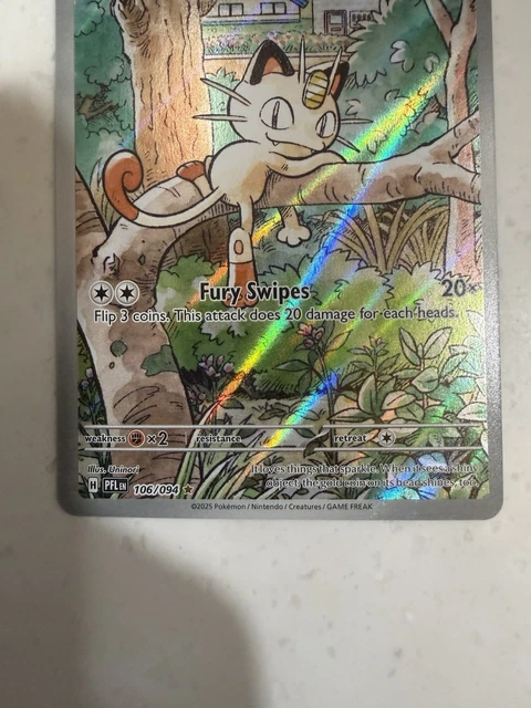 MEOWTH 106/094 ME02: Phantasmal Flames Holo £11.16 - PicClick UK