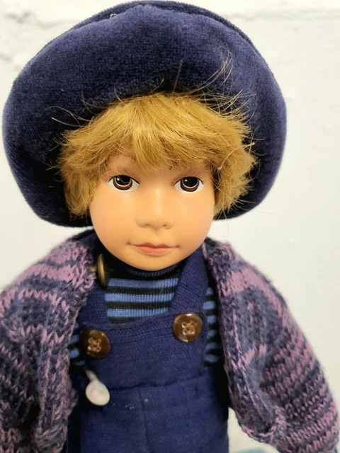 KÜNSTLERPUPPE PORZELLANPUPPE DOLL Kasma 35 cm Sammler Rarität Vintage ...