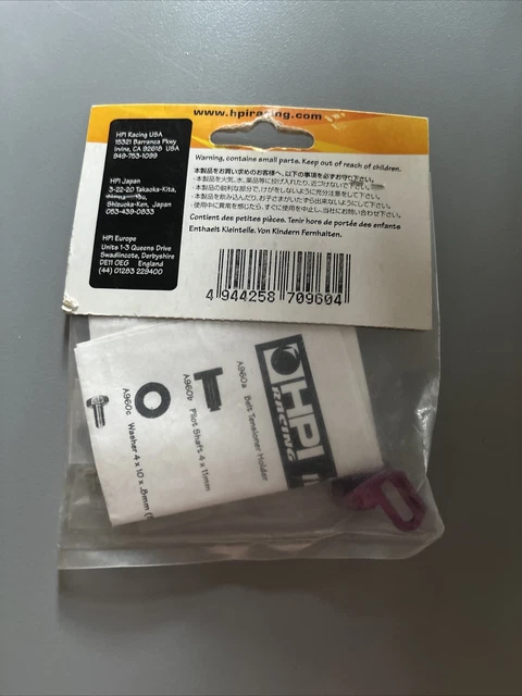 VINTAGE HPI A960 Nitro RS4 Mini Racer RTR Front Ball Bearing Belt ...