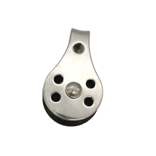 STAINLESS STEEL 25MM Fixed Pulley Block Rigging Accessories Marine ...