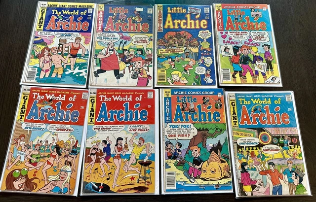 ARCHIE GIANT & Little Archie Series Archie Betty Veronica Sabrina ...