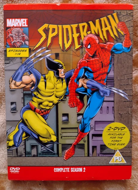 SPIDER-MAN: THE ANIMATED Series Complete Season 2, Mint Condition £31. ...