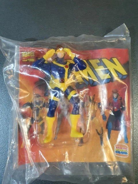 BURGER KING-MARVEL COMICS X-Men "CYCLOPS" 1996-U.K-RARE MIP/Sealed in ...