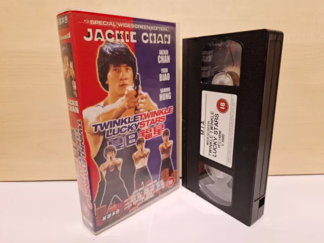 TWINKLE TWINKLE LUCKY Stars - Jackie Chan - PAL VHS Video Tape (A361) £ ... TWINKLE TWINKLE LUCKY Stars - Jackie Chan - PAL VHS Video Tape (A361) £ ...