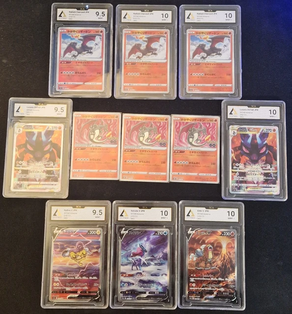 LOT DE 8 cartes pokémon VSTAR UNIVERSE SCA + 3 charizard pokémon go EUR ...