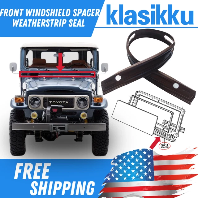 FOR TOYOTA LAND Cruiser FJ40 BJ40 BJ42 Front Windshield Spacer ...