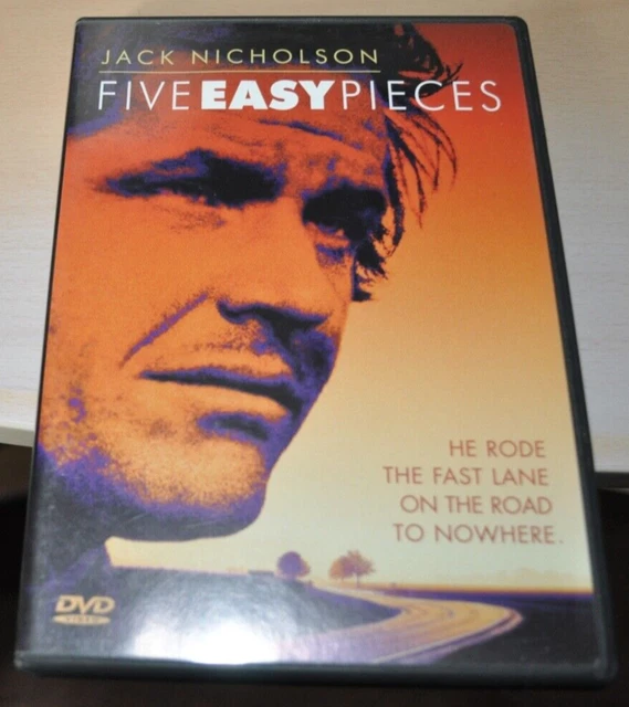 FIVE EASY PIECES DVD 1970 Nicholson Black Region 1 NTSC English Audio £10.42 - PicClick UK