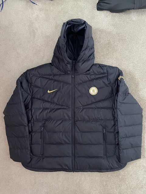 CHELSEA NIKE PLAYER Issue Puffer Coat Shirt Soccer Jacket 2023 2024 WOMEN XL £89.99 - PicClick UK