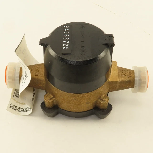NEPTUNE 3026 ANALOG Direct Reading Water Meter Brass 5/8" x 3/4" $135. ...