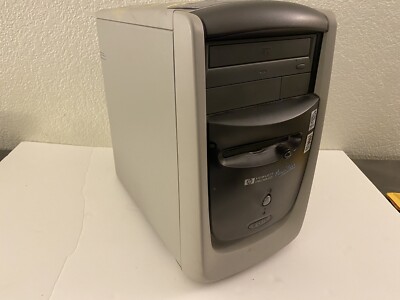 RETRO VINTAGE HP Pavilion 6636 Mini Tower Celeron 500MHz 64MB RAM 8GB ...