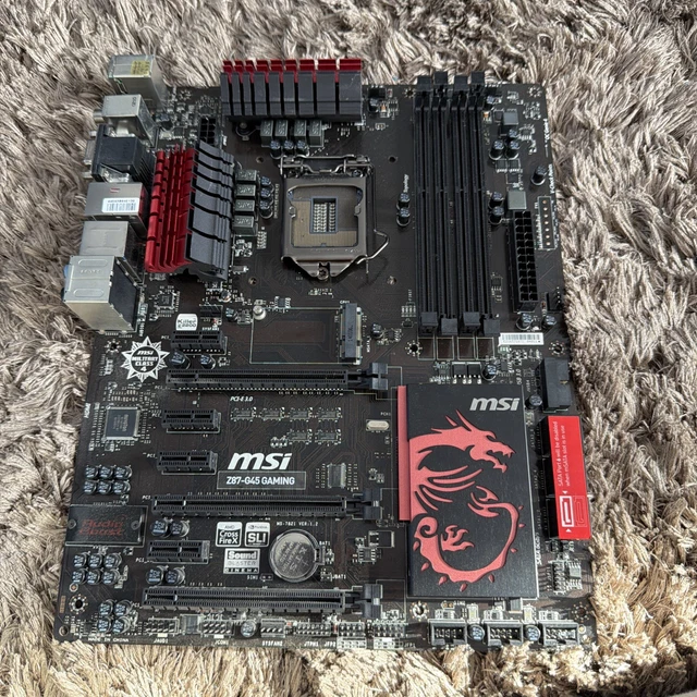 MSI Z87-G45 GAMING Motherboard £10.78 - PicClick UK