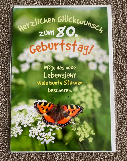 Wunderschne Herzlichen Glckwunsch Zum 80 Geburtstag Bild