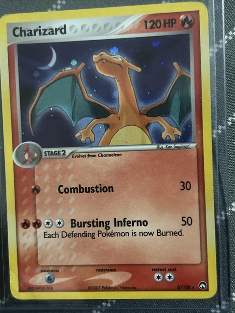 CARTE POKÉMON - Charizard EX Power Keepers 6/108 Holo Rare TOURBILL EUR ...