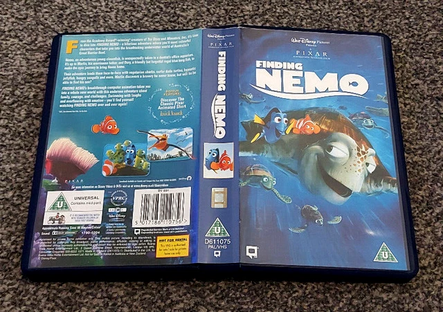 WALT DISNEY PIXAR Finding Nemo Dory Pal Vhs Video Kids Children £4.00 ...