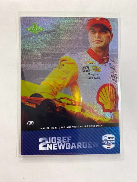 JOSEF NEWGARDEN 2024 Parkside NTT INDYCAR #80 Card Indy 500 Blue /99 EUR 5,14 - PicClick FR