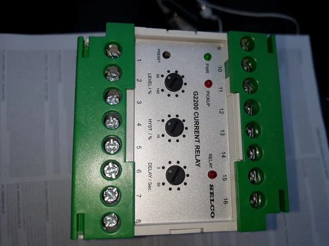 OVERCURRENT RELAY FOR THREE-PHASE CURRENT Protection Control Relay ...