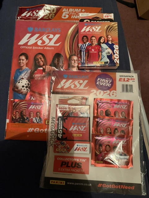 PANINI BARCLAYS WOMEN'S Super League WSL 2026 Official Stickers £24.61 ...