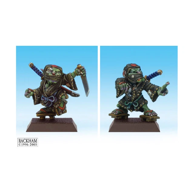 RACKHAM CONFRONTATION NO-DAN-KAR 1a edizione Ninja Goblins #1 ...