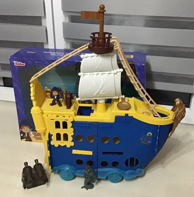 CAPTAIN JAKE AND the Neverland Pirates Mighty Colossus Ship Toy Disney ...
