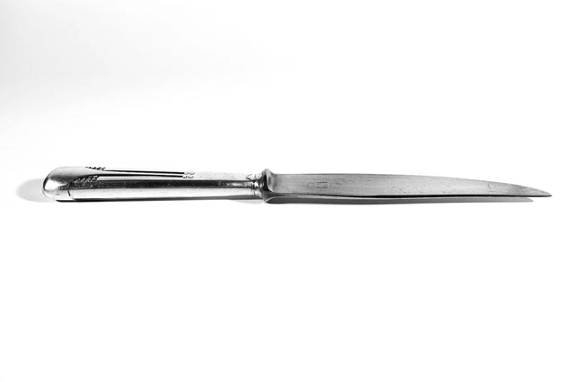 WMF JUGENDSTIL MENUEMESSER Serie 34 ° Würfelmuster ° Design Albert ...