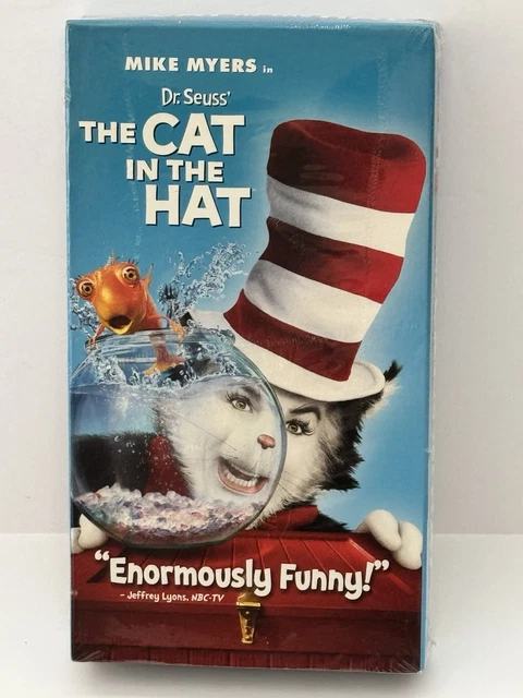 SEALED VHS DR. Seuss The Cat in the Hat 2002 Paper Case Universal ...