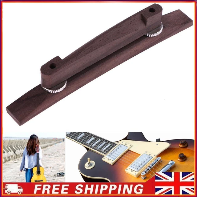 6 STRING ARCHTOP Jazz Guitar Floating Bridge Adjustable Floating Bridge ...